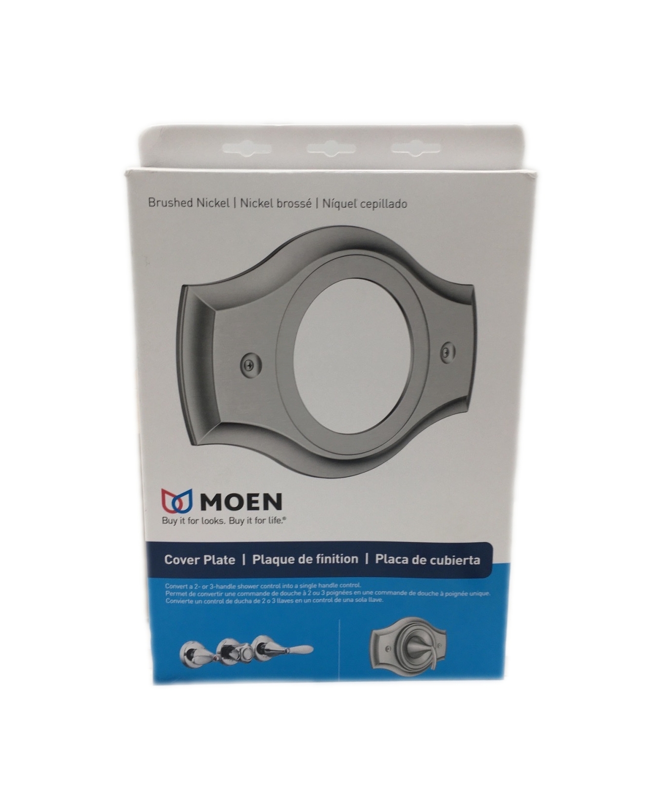 MOEN Remodeling Cover Plate in Brushed Nickel 1920BN | eBay