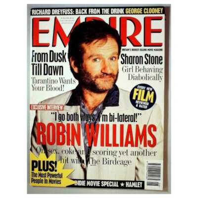 Empire Magazine No.84 June 1996 mbox2784 Robin Williams | eBay