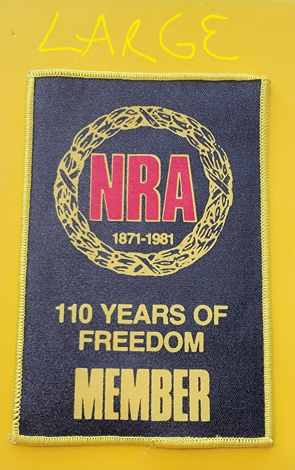 1981 NRA MEMBER BADGE PATCH | eBay