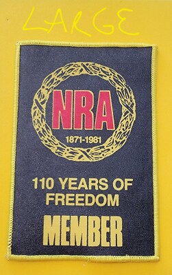 1981 NRA MEMBER BADGE PATCH | eBay