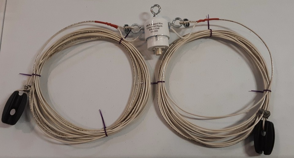 N8UX Rugged Wire Center-Fed Halfwave Monoband Dipole HF Antennas - Made ...