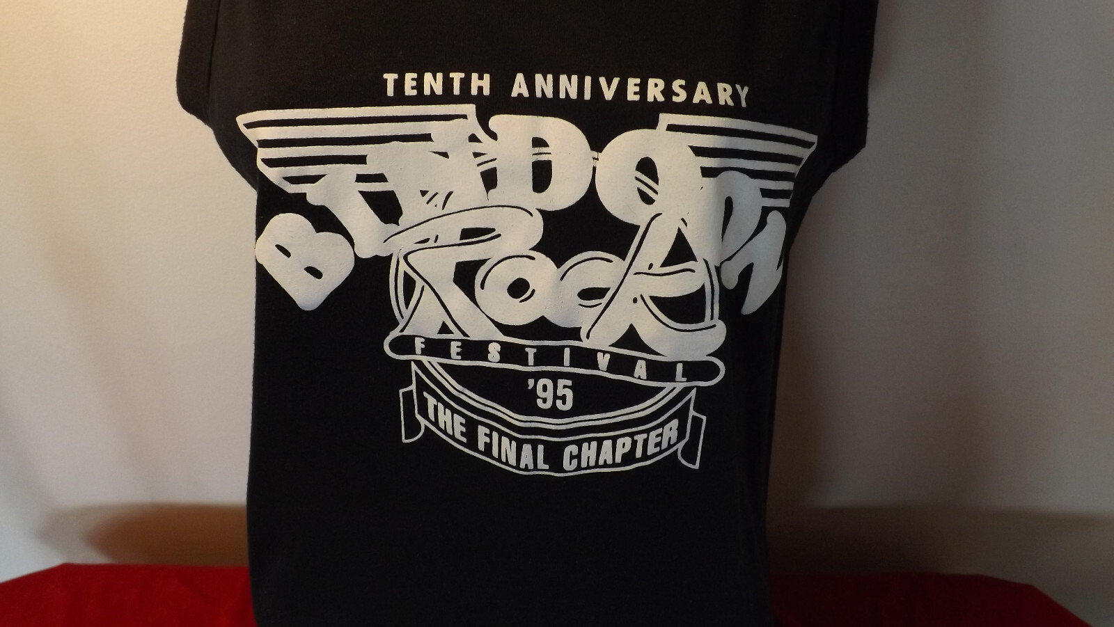 BINDOON ROCK VINTAGE 1995 BLACK TANK TOP THE END IN GREAT CONDITION ...