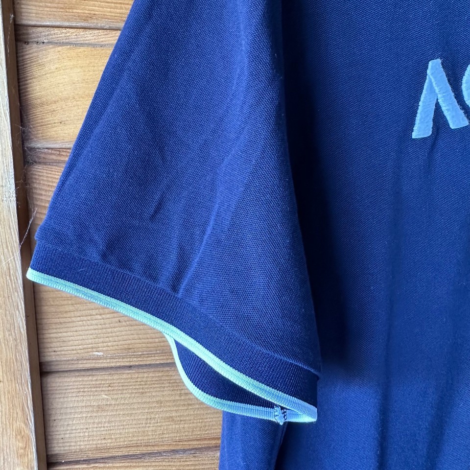 AO Australian Open Polo Shirt Ralph Lauren Tennis Blue Size XL Men's ...