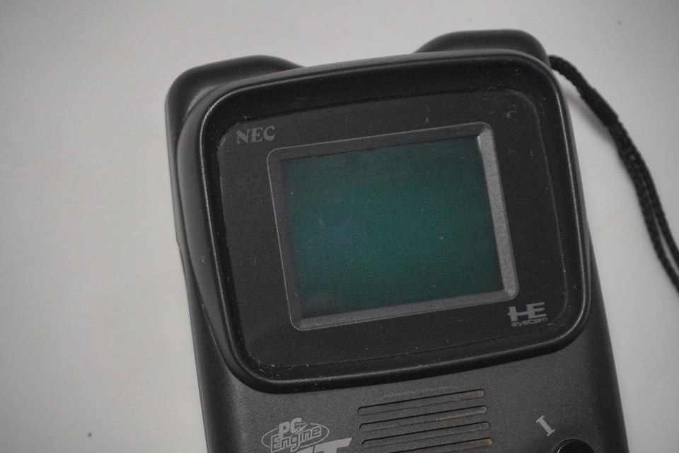 NEC PC Engine GT Turbo Express Handheld Console PI-TG6 Please Read | eBay