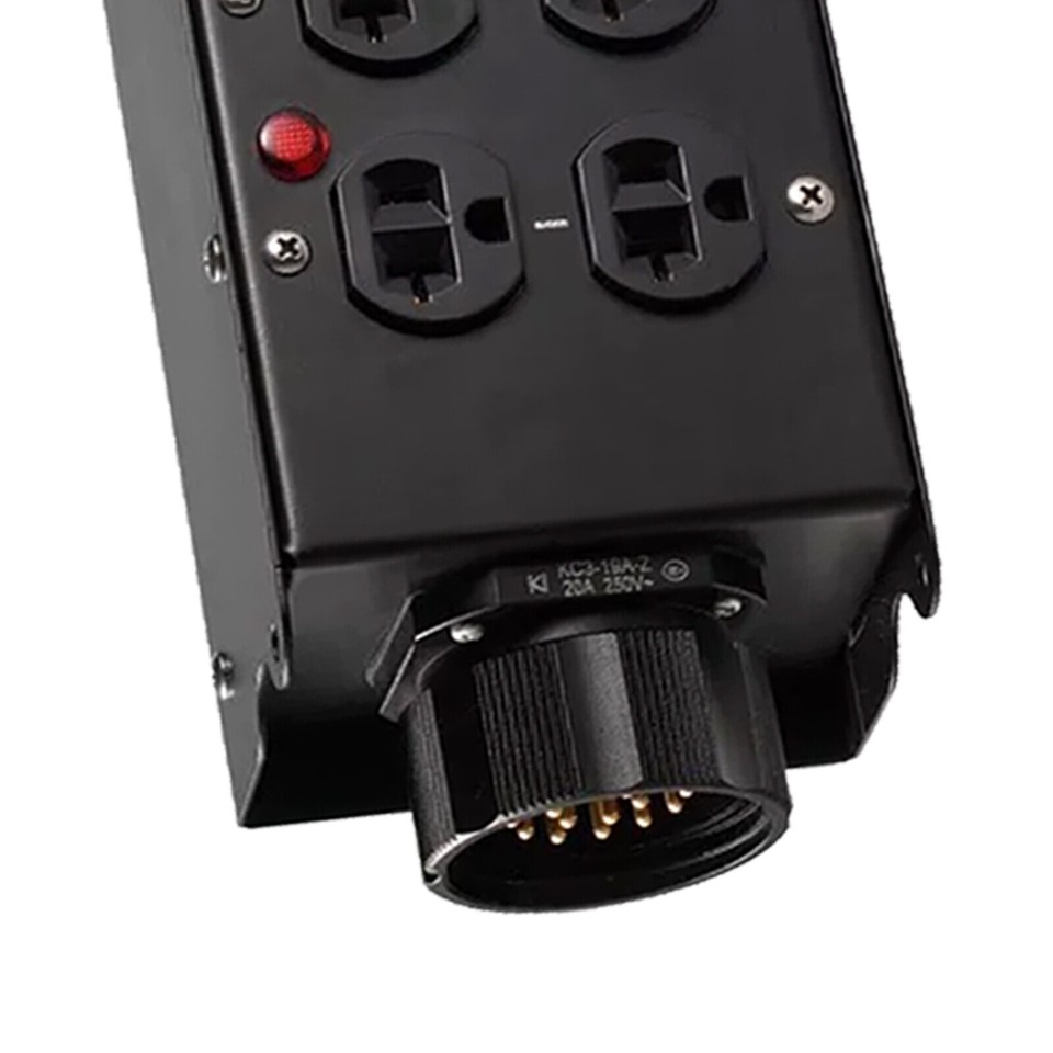 19 Pin Socapex To 12x Edison Power Distro Box for Stage DJ Lighting ...
