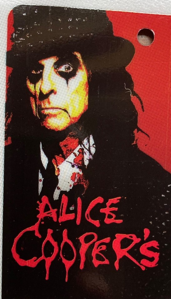 BEAUTIFUL 2022 BASE ARIZONA ALICE COOPER TEEN ROCK CENTERS LICENSE ...