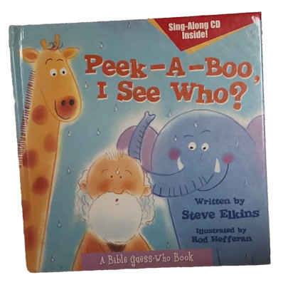 Peek a boo I See Who A Bible Guess Book by Elkins Fold out pages + CD ...