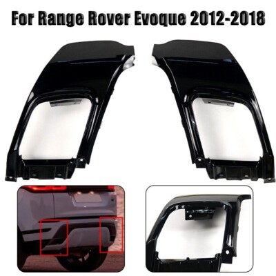 Rear Bumper Exhaust Valance Cover Trim For Range Rover Evoque 2012-2018 ...