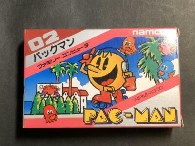 PacMan Famicom FC Namco Used Japan Boxed Tested Working 1984 Retro Game ...