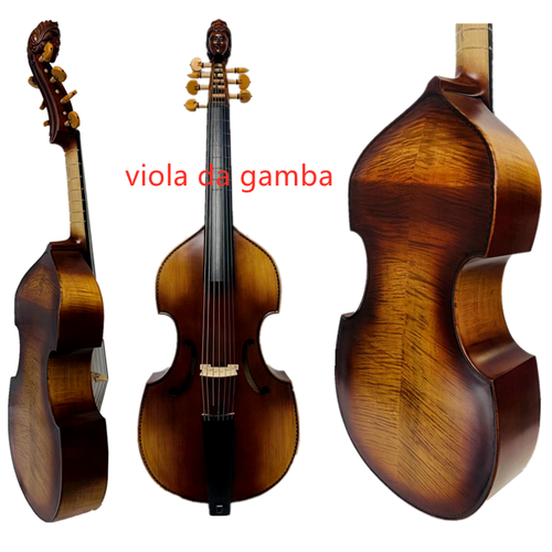 Baroque Style SONG profession Maestro 7 strings 29" viola da gamba ...