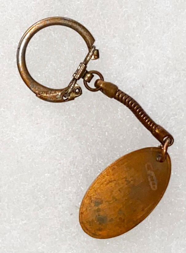 Pre-WWII Civilian Conservation Corps / CCC Crushed Penny (?) Key Chain ...