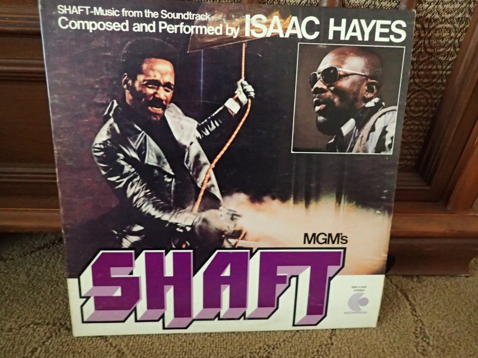 SHAFT SOUNDTRACK LP Isaac Hayes Vinyl 2LP Album Record 1971 | eBay