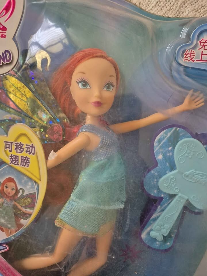 Winx Club Enchantix Flora Stella Bloom Witty toys in box | eBay