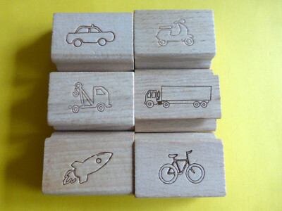 Motivstempel Stempel Auto,LKW & co ca:50x40mm Kartengestaltung ...