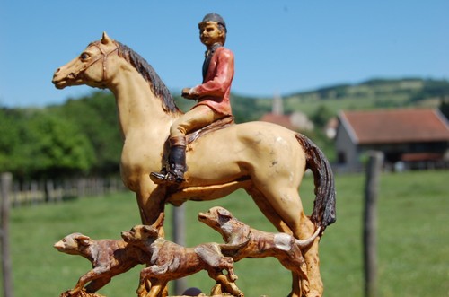 Resin Figure - Running Hunting - L.Sagni Production -21 cm - Good ...