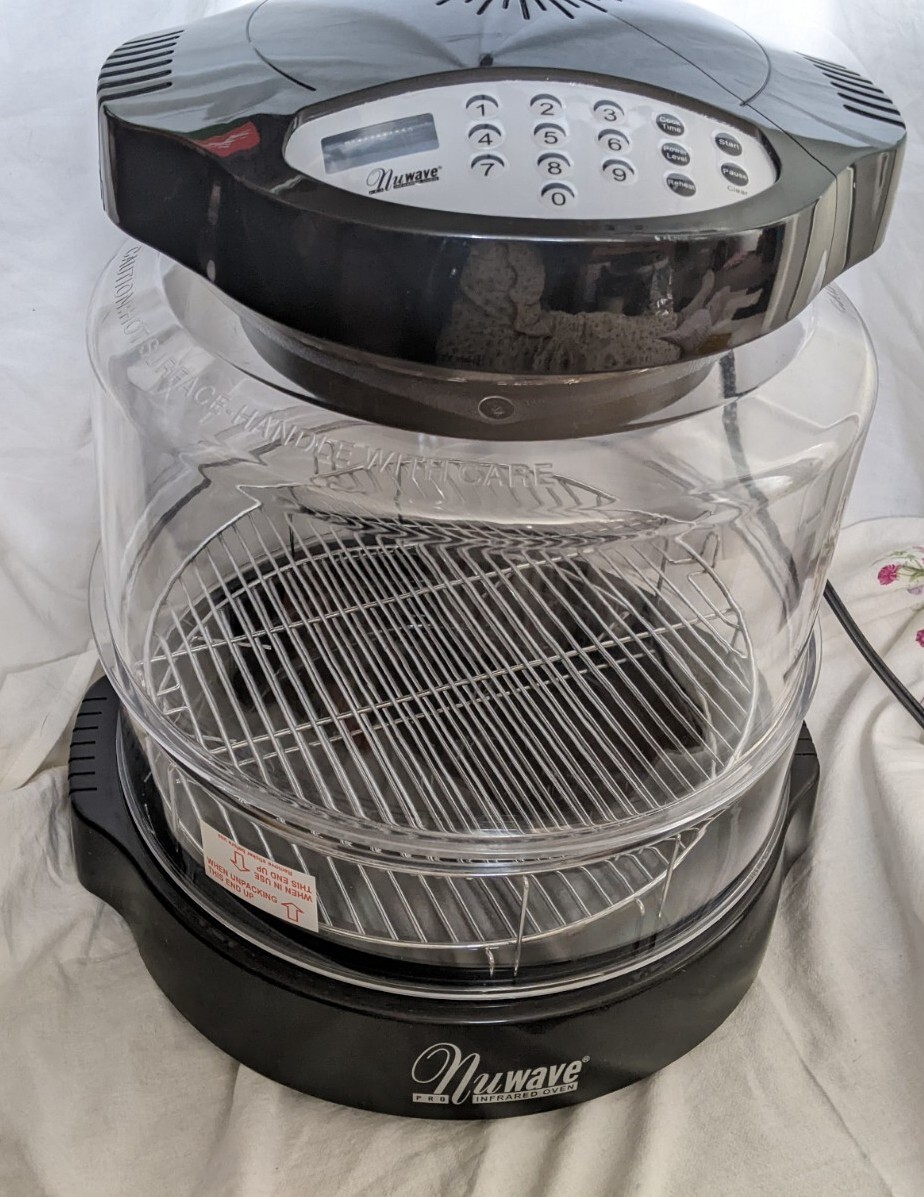 NuWave Oven Pro Model 20354 Infrared Convection Oven w/ Extender Ring ...