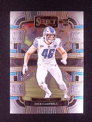 2023 PANINI SELECT- CONCOURSE- JACK CAMPBELL #33 LIONS RC ROOKIE | eBay