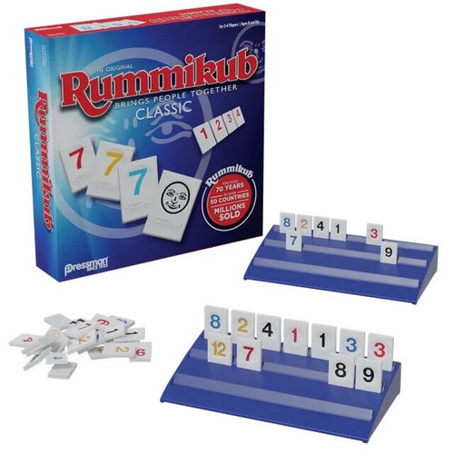 Rummikub Classic Edition - The Original Rummy Tile Game for Ages 8 and ...