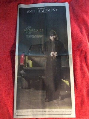 LA TIMES ENTERTAINMENT JANUARY 11 2026 JOP FUERZA REGIDA ADAM ...