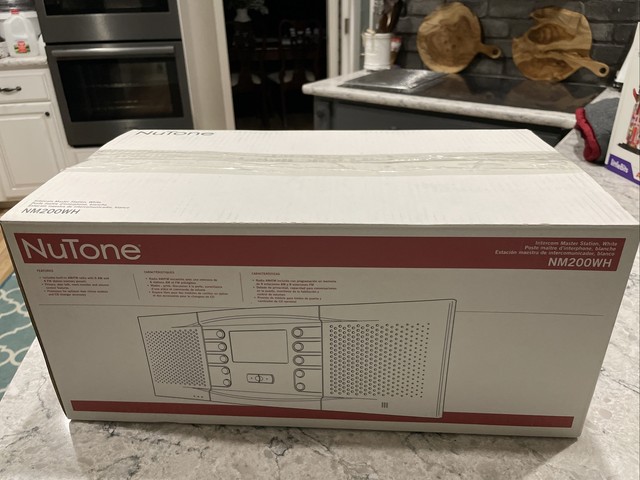 NuTone Nm200wh Master Station White (open Box) for sale online | eBay