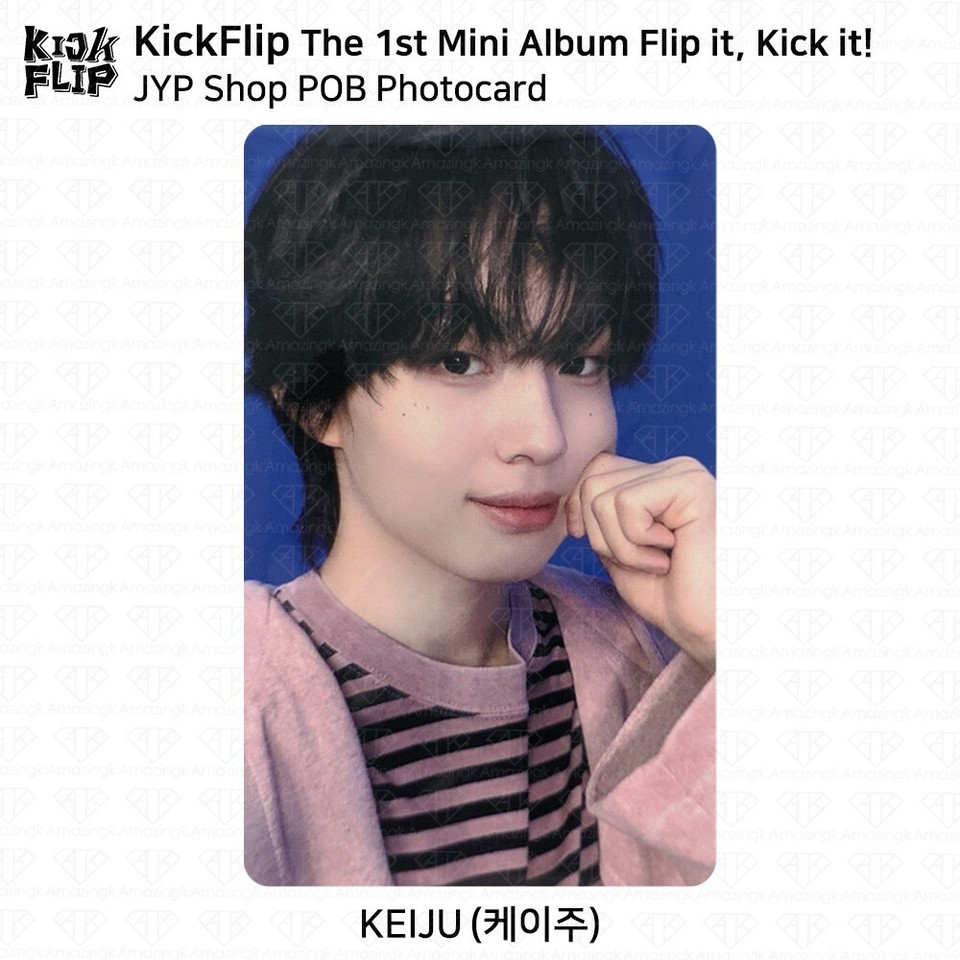 KickFlip The 1st Mini Album Flip it, Kick it! JYP Shop POB Photocard ...