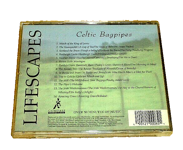 VARIOUS ARTISTS - LIFESCAPES: CELTIC BAGPIPES - CD - 1997 - VERY GOOD ...