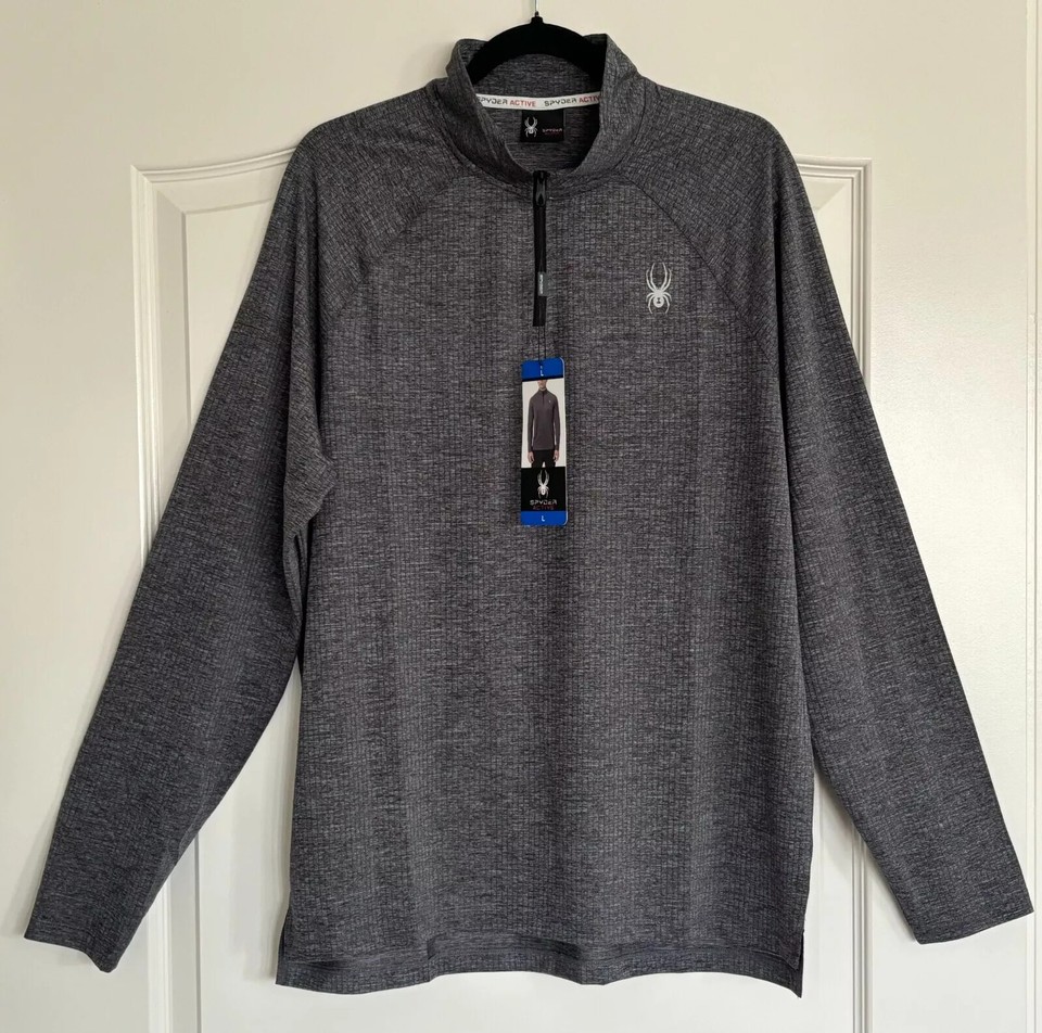 Spyder Active Men 1/4 Zip Pullover | F41 | eBay