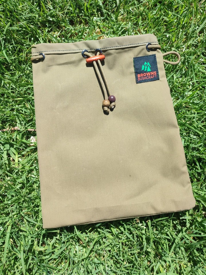 Bigfoot Canvas Co. Bushcraft Lightweight Waxed Canvas Ditty Pouch | eBay