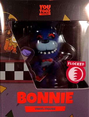 FIVE NIGHTS AT FREDDY'S Bonnie (Flocked) Vinyl Figure - 12 cm - Youtooz ...