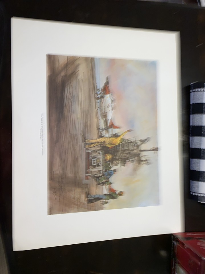 VTG PRINT T2A BUCKEYE STUDENT PILOT READY TO LAUNCH MAXINE McCAFFREY ...