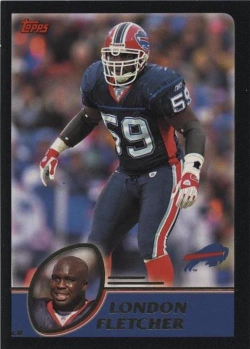 2003 Topps - London Fletcher #235 Black /150 for sale online | eBay