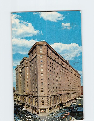 Postcard The Statler Hilton Boston Massachusetts USA | eBay