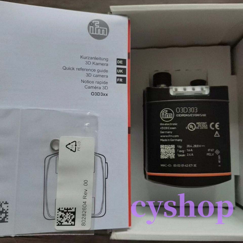 1PC Brand New IFM O3D303 Optical sensors Fast Shipping FedEx or DHL*y ...