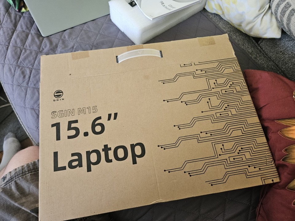 SGIN M15 Laptop 15.6 Inch, 4GB DDR4 128GB SSD Windows 11 *See Pictures ...