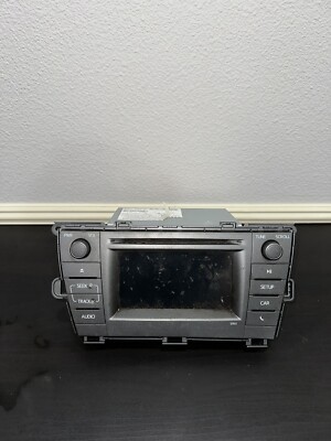 2012-2015 TOYOTA PRIUS DISPLAY SCREEN CD RADIO 86140-47050 57031 | eBay