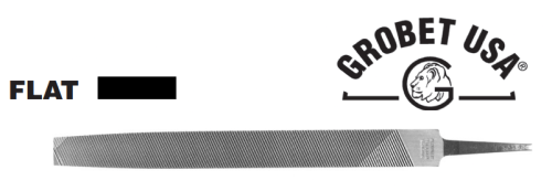 BLACK OXIDE FILE-FLAT SMOOTH 8" (SET OF 2) ITEM NO. 7823310(GI-679-915 ...