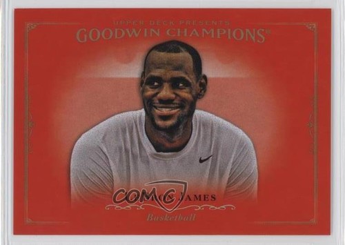 2016 Upper Deck Goodwin Champions - Royal Red #54 LeBron James for sale ...