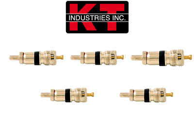 Tire Valve Cores, 5 Pack, Large Bore Valve Core, .302-32 Threads, 5 ...