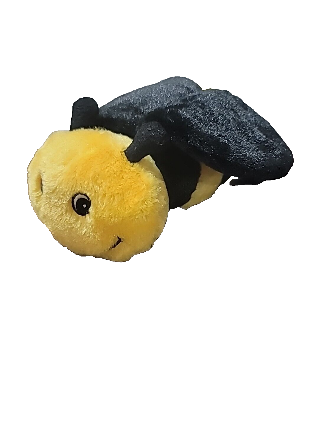 UNIPAK Plumpee Bumblebee Yellow Black Bee 12" Plush Smiling Stuffed Toy ...