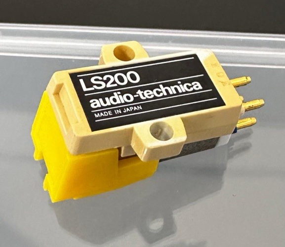 AUDIO TECHNICA VINTAGE LS200 CARTRIDGE WITH NEW AT-71 DIAMOND STYLUS ...