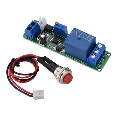 Timer Relay Module Dc 12v Adjustable Delay Turn Off Timing Time Switch ...