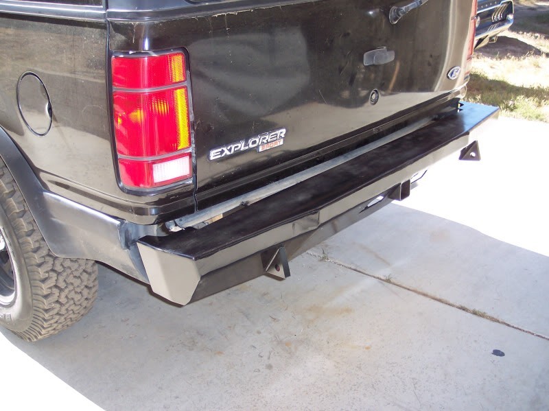 Ford Explorer Rear Bumper from RLC. Custom made for you. Off Road ready ...