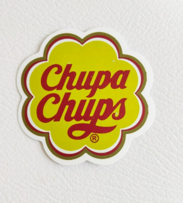 Chupa Chups Waterproof Logo Decal Sticker 2"x2" | eBay