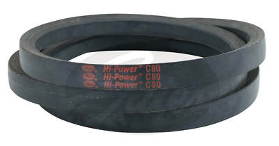 Gates C80 (9004-2080) Hi-Power II Classical Wrapped V Belt C Section ...