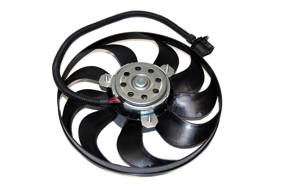 Volkswagen, Audi-New Engine Cooling Fan Assembly Right/Rear OE#1C0-959 ...