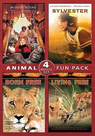 Animal Fun Pack: 4-Movie Set,New DVD, Susan Hampshire, Nigel Davenport ...