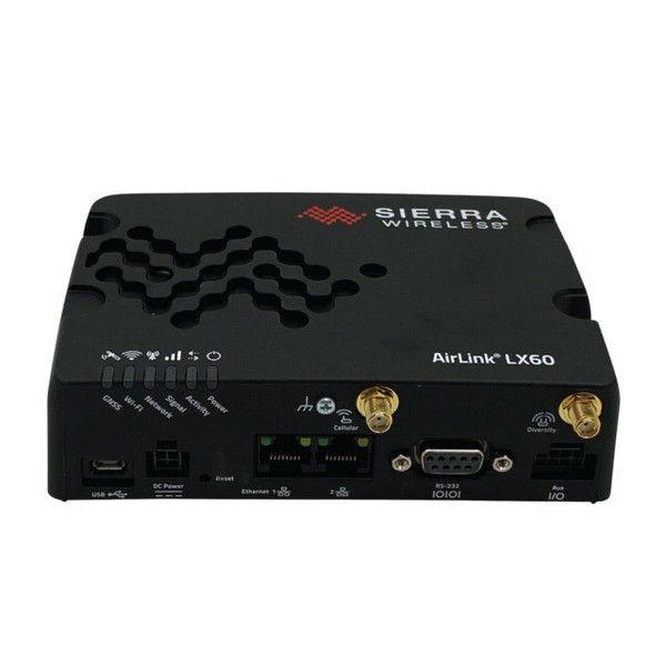 Sierra Wireless Airlink LX60 Dual Ethernet LTE Router Black - 1103826 ...