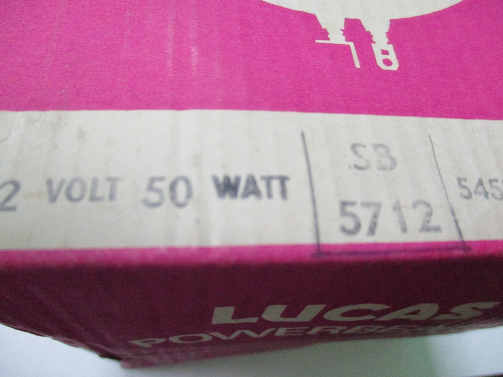Lucas headlamp Powerbeam bulb 5 3/4", 54522973, SB5712, 12V, 50 watt ...