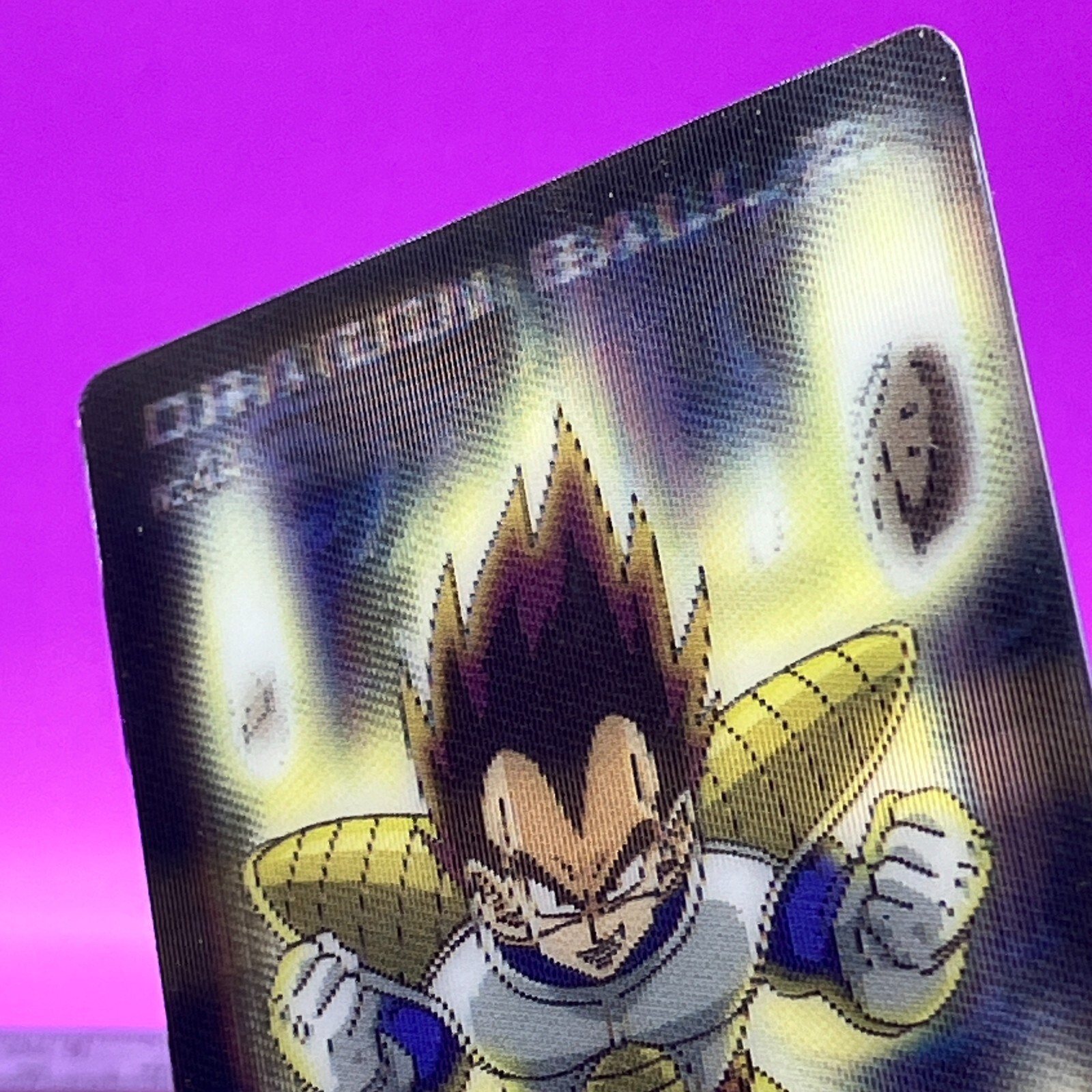 Vegeta 4 Dragon Ball Wafer Card DBZ Carte BANDAI 2003 Vintage TCG ...