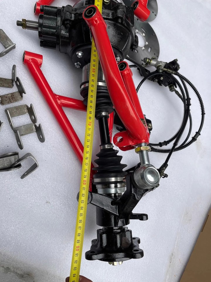 Buggy ATV Quad Kart Suspension Swing A Arm Upper/Lower Steering Knuckle ...